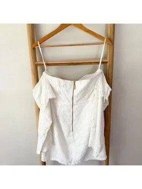 Runaway The Label | Dresses | Nwt Runaway The Label White Eyelet Off ...
